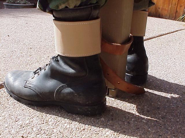 Leather Military Restraints