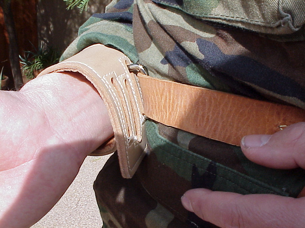 Leather Military Restraints