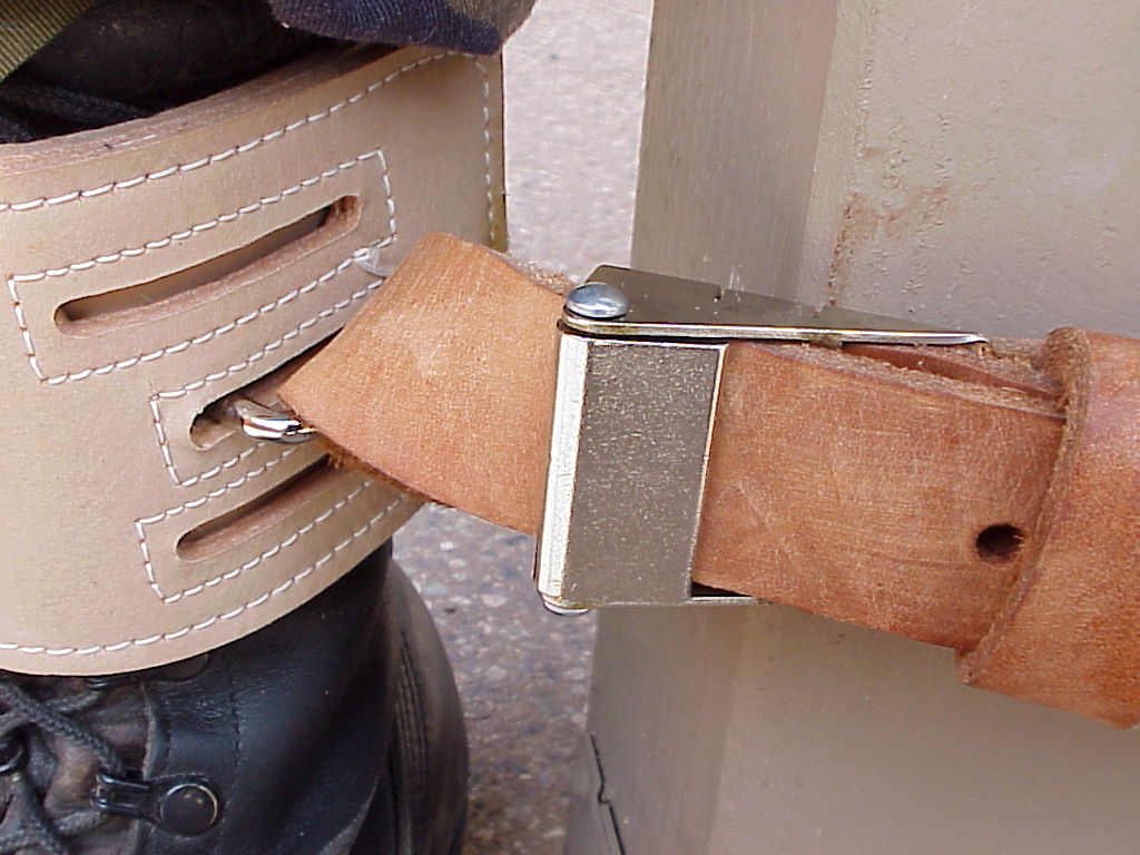 Leather Military Restraints